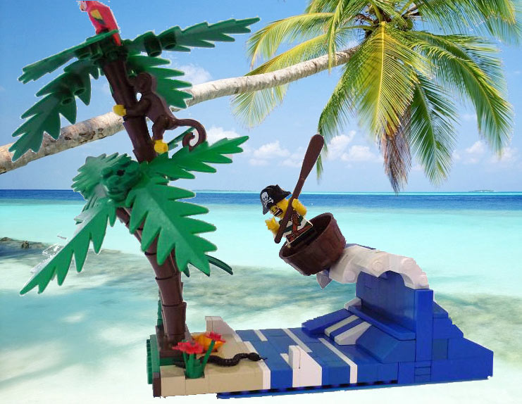Castaway Pirate by michaelozzie – MOCs – The Ultimate LEGO® Pirate Resource