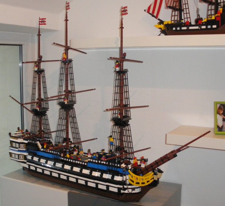 WIP HMS …? By Alamai – MOCs – The Ultimate LEGO® Pirate Resource