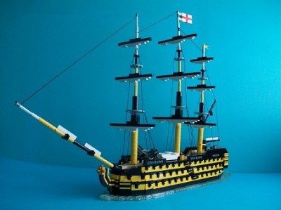 HMS Victory by Nick Barret – MOCs – The home of LEGO® Pirates