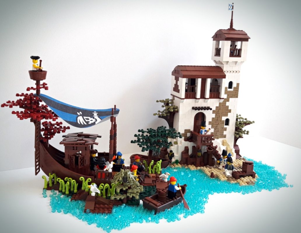 “Blue Imperial Fort” by Pantelis – MOCs – The home of LEGO® Pirates