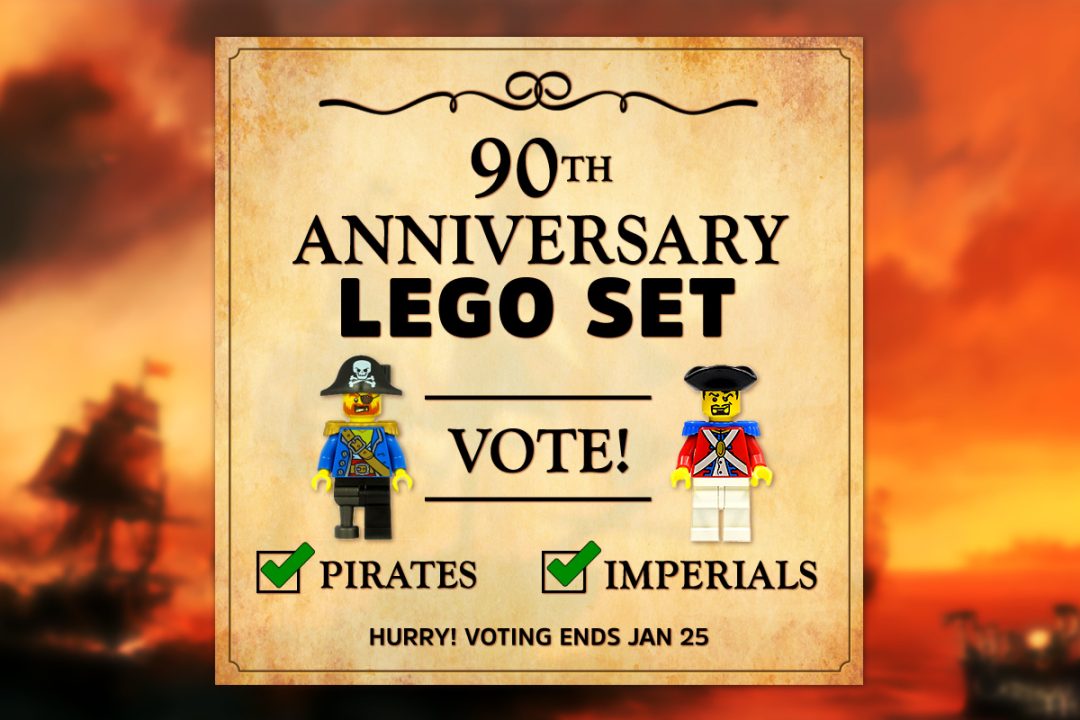 Vote for the LEGO 90th Anniversary set – The Ultimate LEGO® Pirate Resource