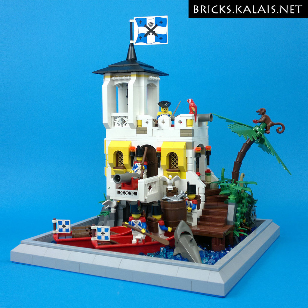 “Bluecoats Small Fort and Hidden Pirate” by Kalais Bricks – MOCs – The ...