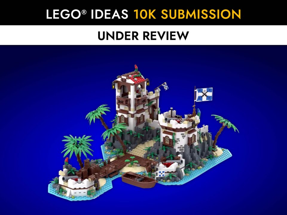 “Imperial Island Fort” by BrickHammer reaches 10K on LEGO Ideas – The ...