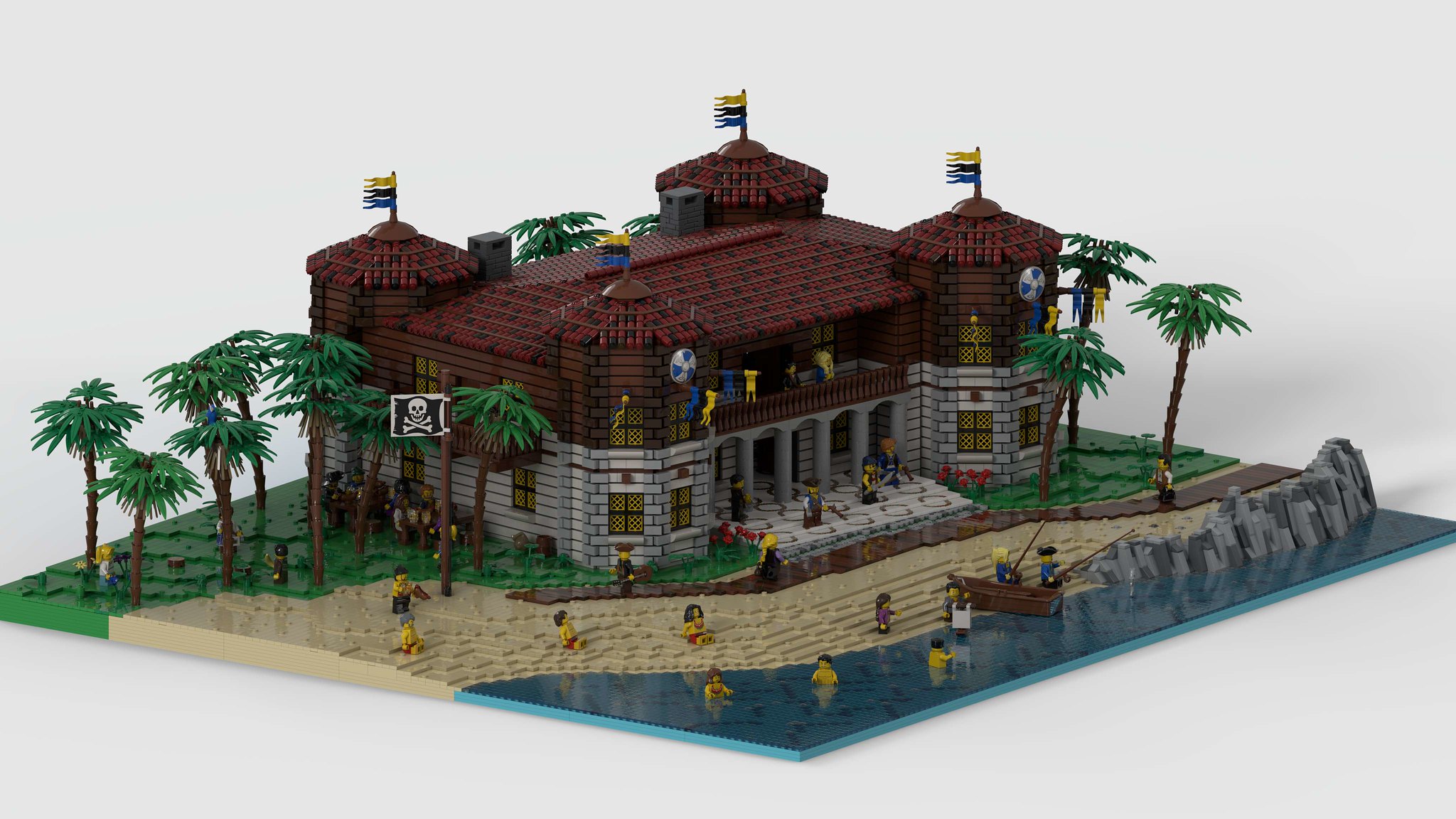 “Palacio de Ratas Marinas” by NOD – MOCs – Pirate LEGO® News and MOCs
