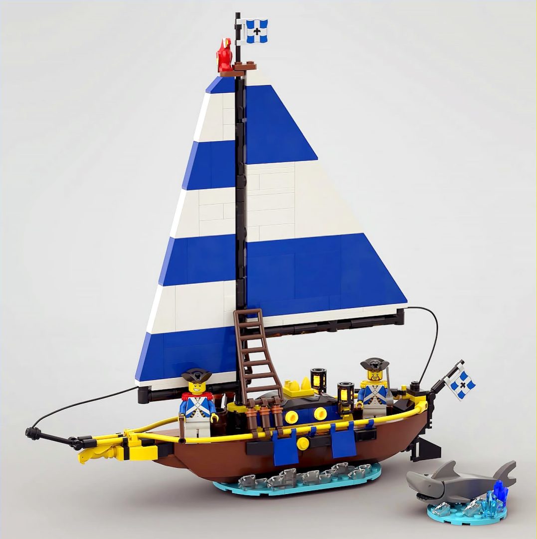 “Imperial Sailboat” by Delusion Brick – MOCs – The home of LEGO® Pirates