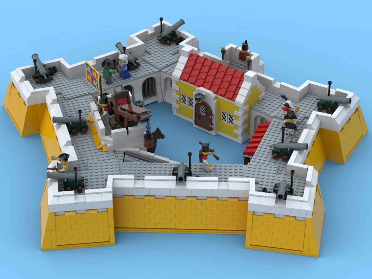 “Crown Dominion Fortress” by Lord James – MOCs – The home of LEGO® Pirates