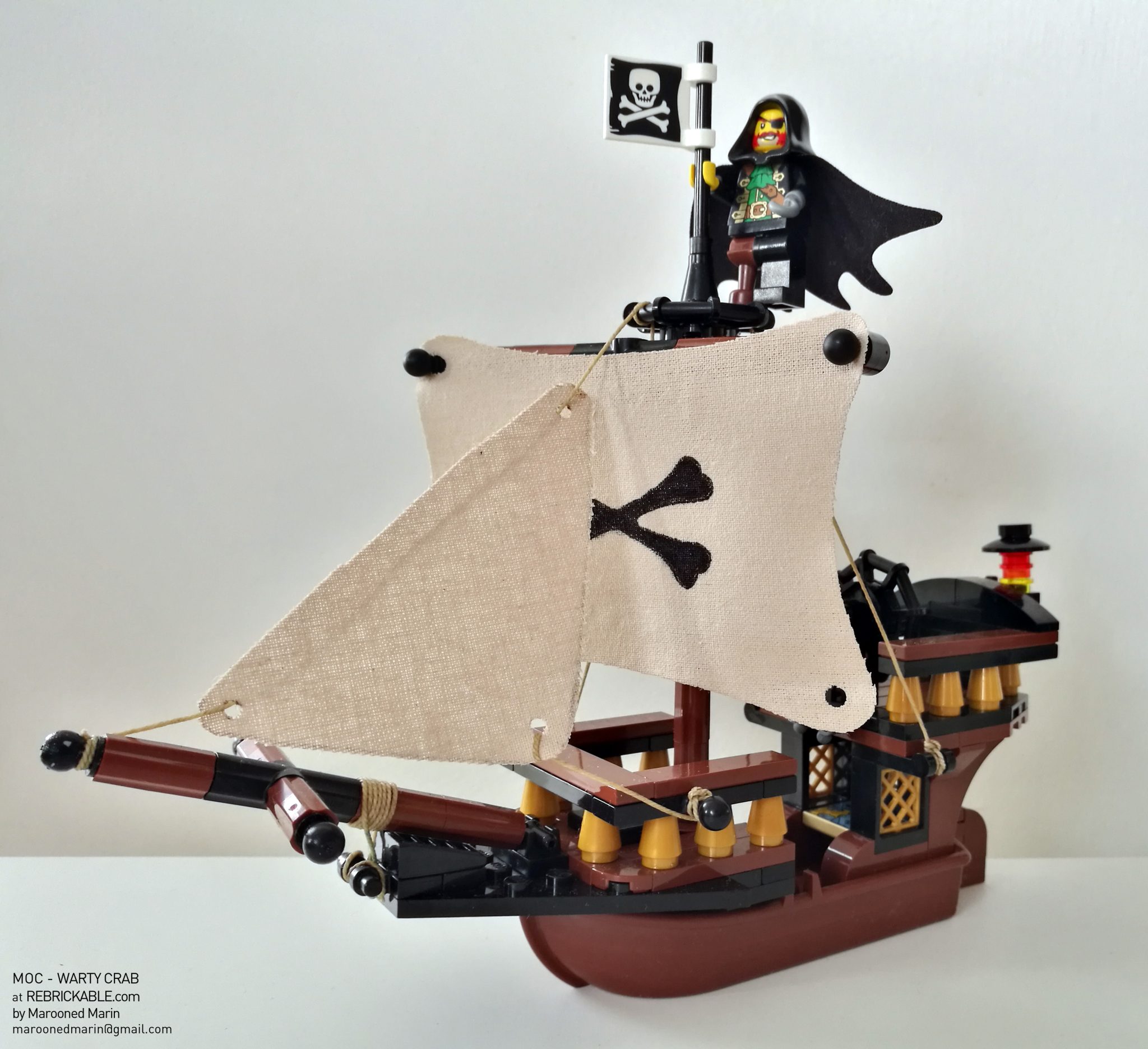 “The Warty Crab” by Marooned Marin – MOCs – Pirate LEGO® News and MOCs