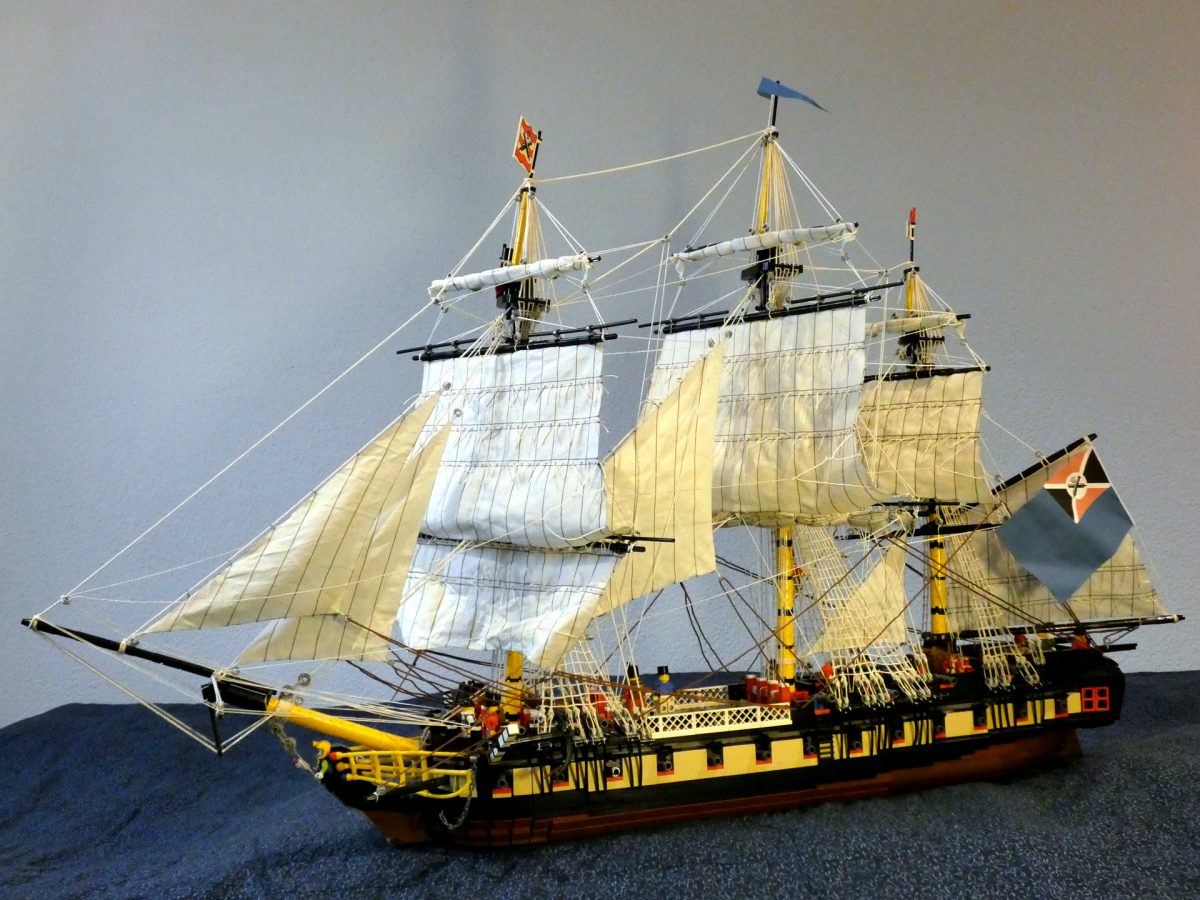 “HMS Argonaut” by Lukas Diemer – MOCs – The Best Pirate LEGO® Website