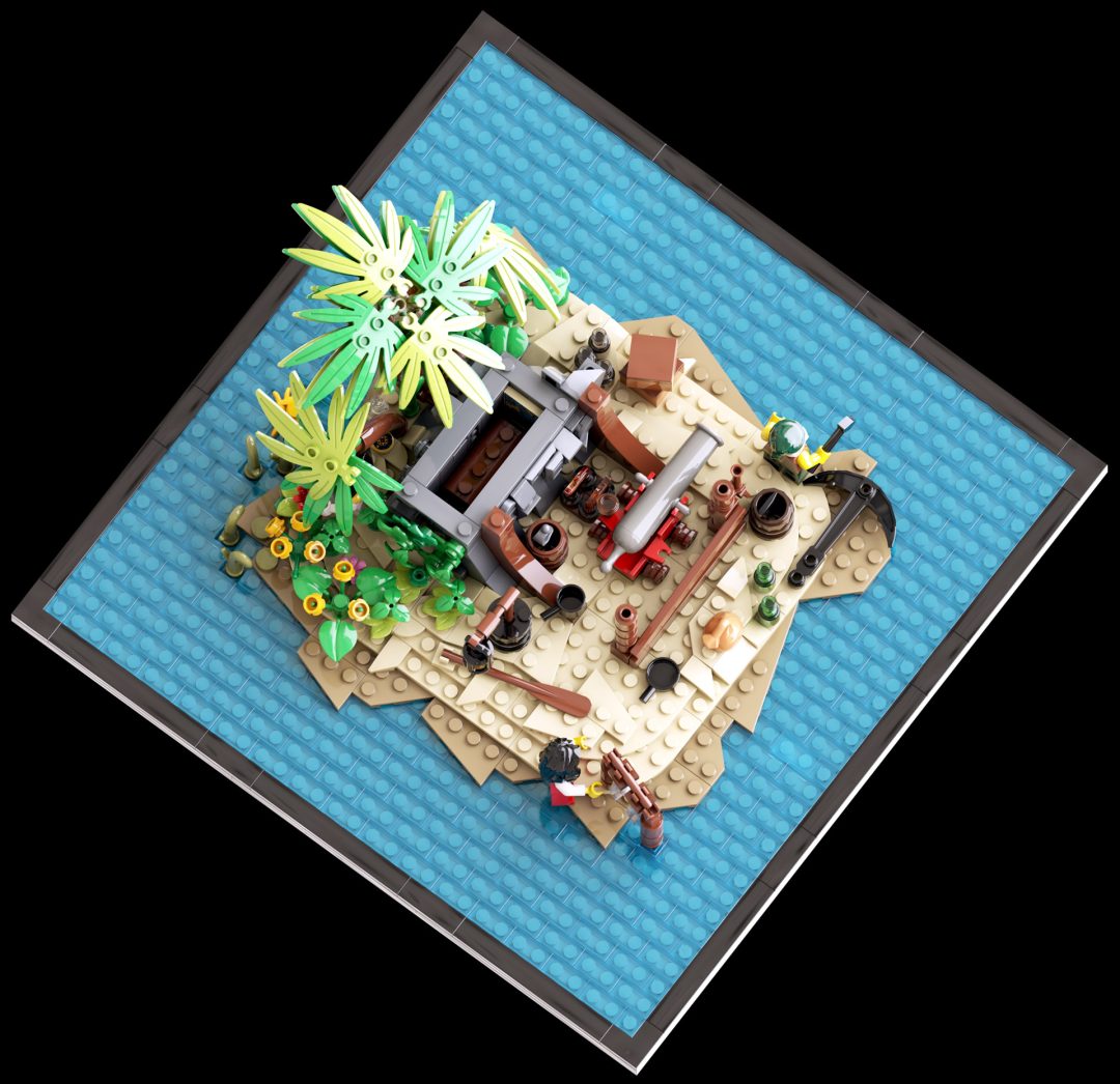 “6260 Shipwreck Island Remake” by MyFirstMOC – MOCs – The Ultimate LEGO ...