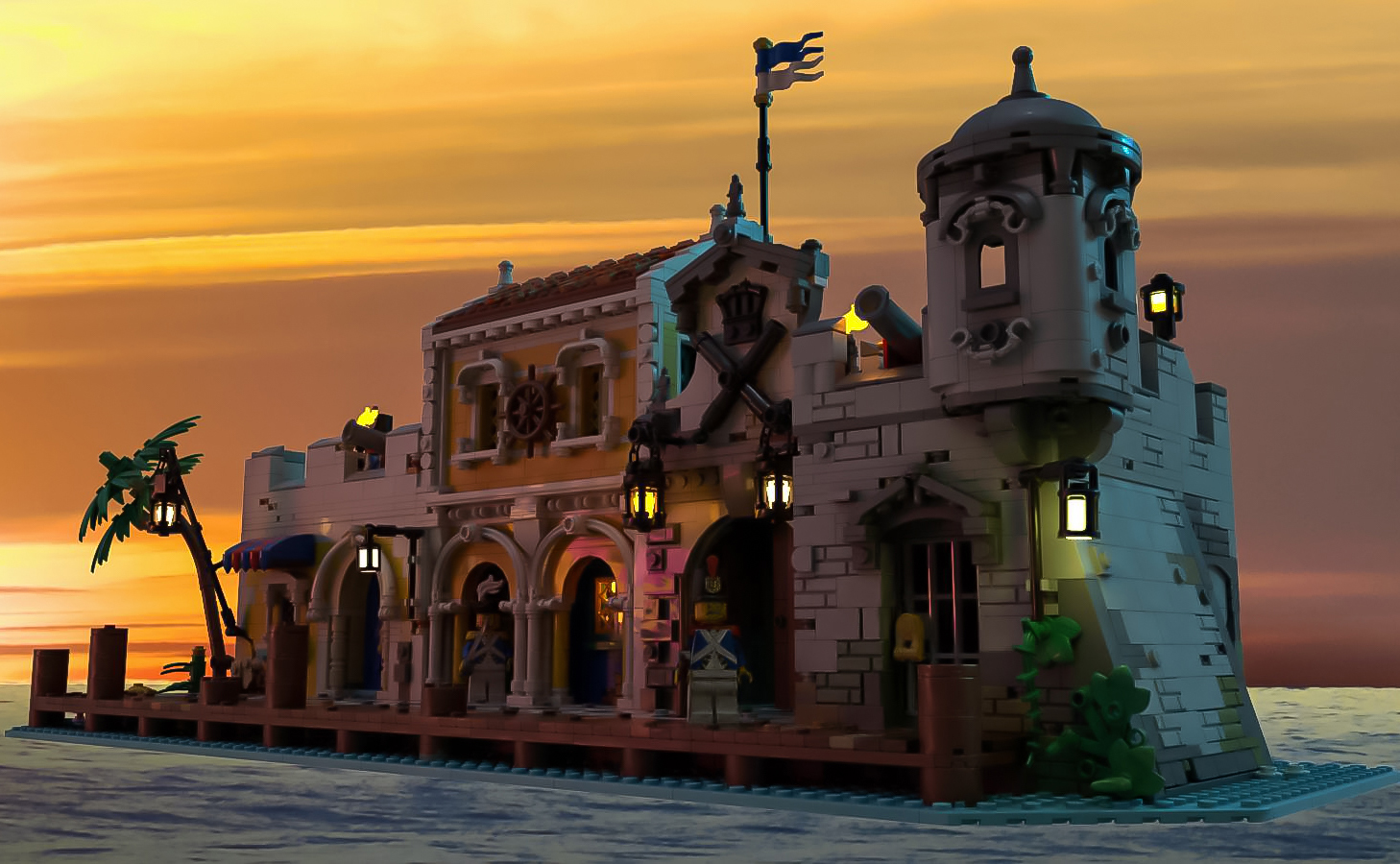 “Lagoon Lock-Up Revisited” by SleeplessNight – MOCs – The Ultimate LEGO ...