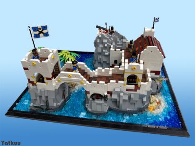 “Hermit Fortress” by Yatkuu – MOCs – The Ultimate LEGO® Pirate Resource