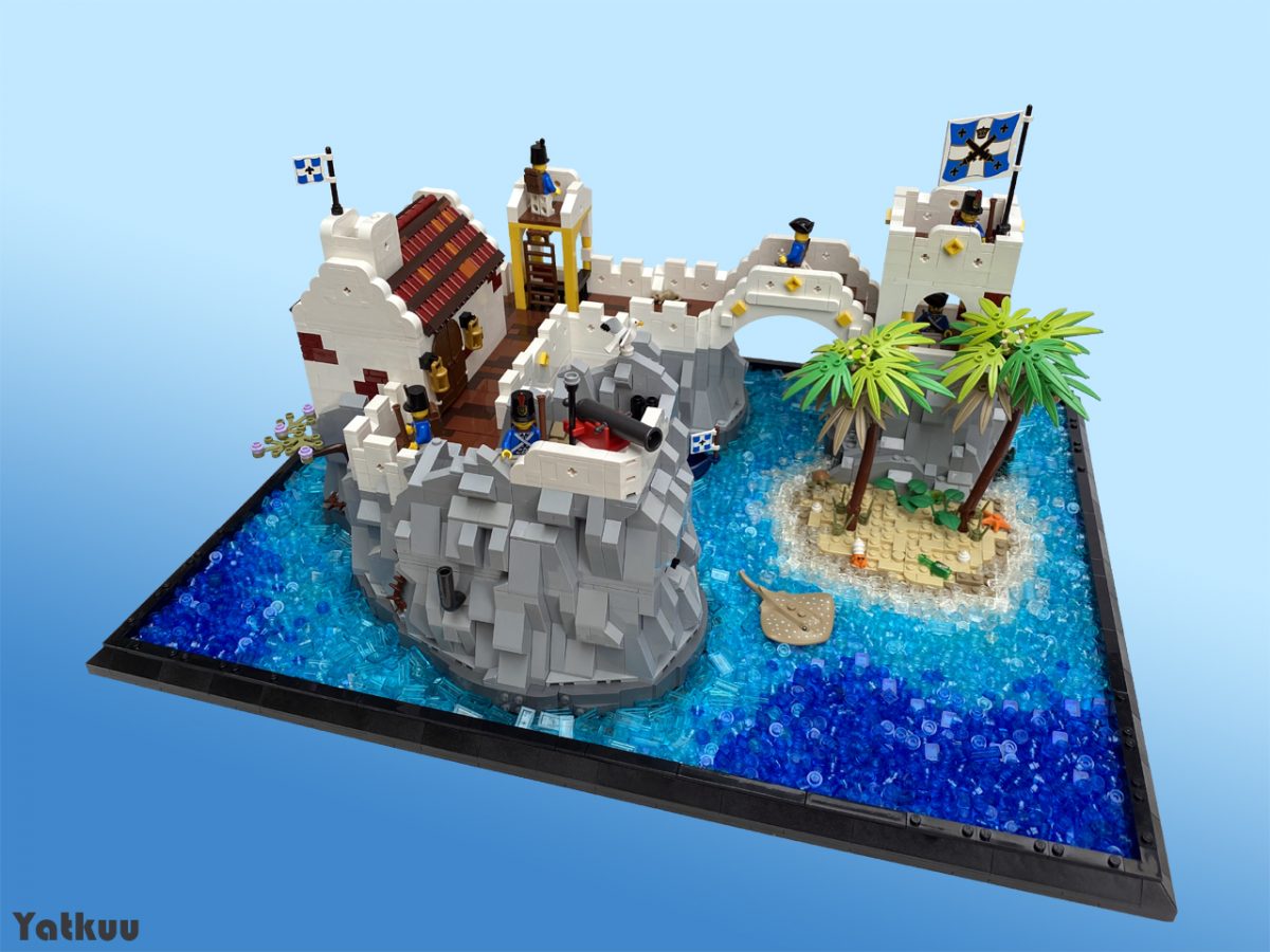“Hermit Fortress” by Yatkuu – MOCs – The Ultimate LEGO® Pirate Resource