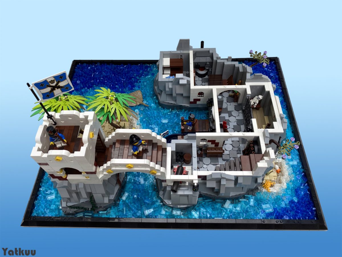 “Hermit Fortress” by Yatkuu – MOCs – The Ultimate LEGO® Pirate Resource