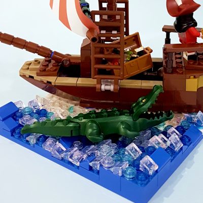“Peter Pan and Captain Hook” by Angela Chung – MOCs – Pirate LEGO® News ...