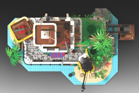 “Imperial Island Outpost” by Blej – MOCs – The Ultimate LEGO® Pirate ...
