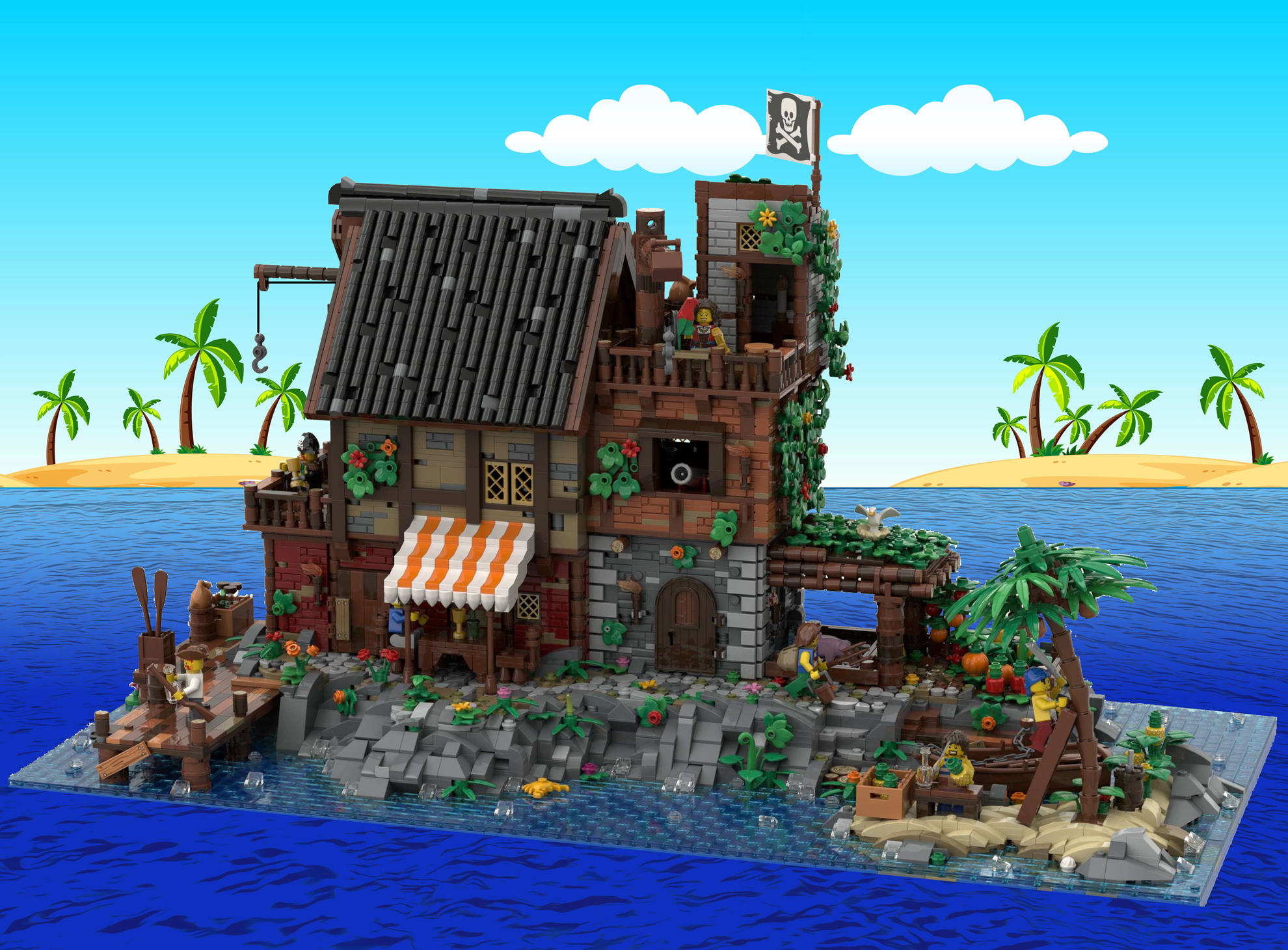 Hideouts – MOCs – The Ultimate LEGO® Pirate Resource
