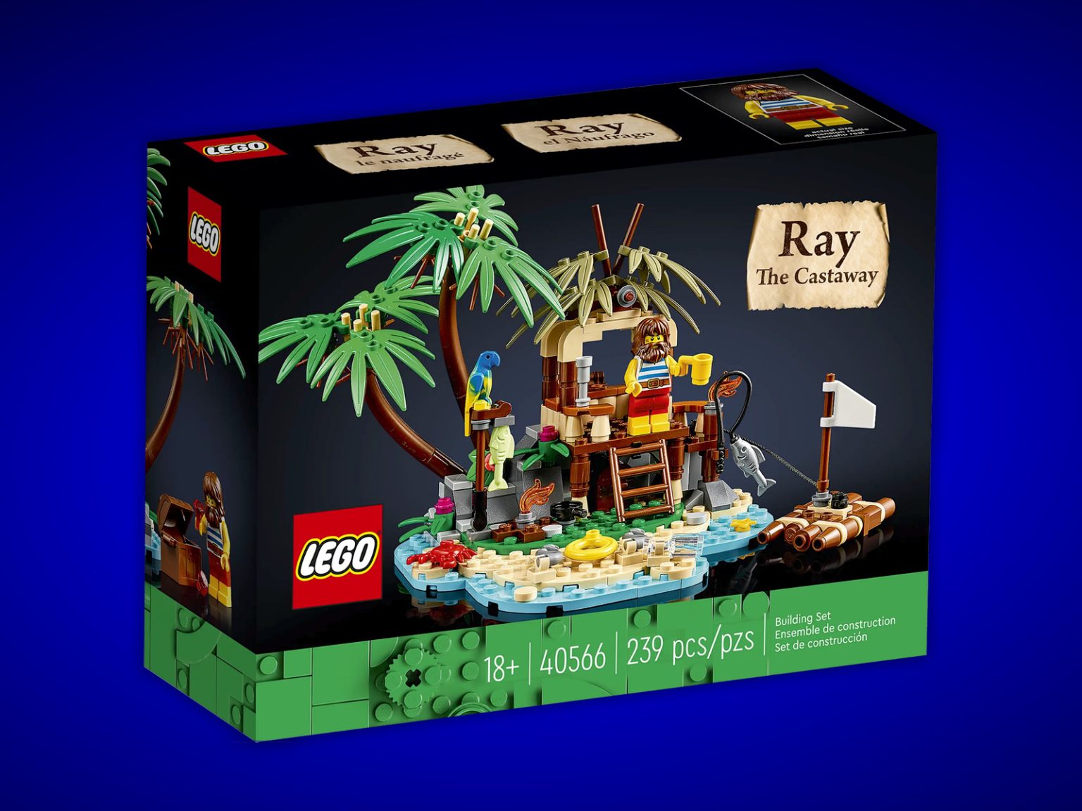 40566 Ray the Castaway – The Ultimate LEGO® Pirate Resource