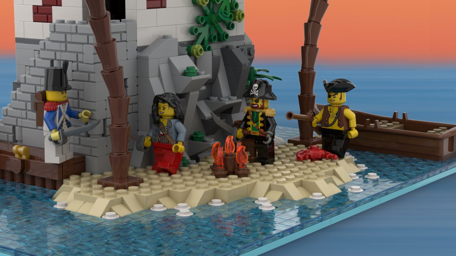 “Lostmans Island” by PirateTales – MOCs – Pirate LEGO® News and MOCs