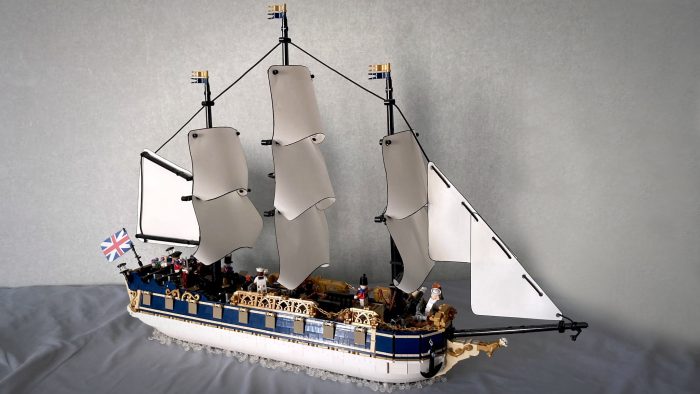 “HMS Aurelian” by Joellie YT – MOCs – The Ultimate LEGO® Pirate Resource