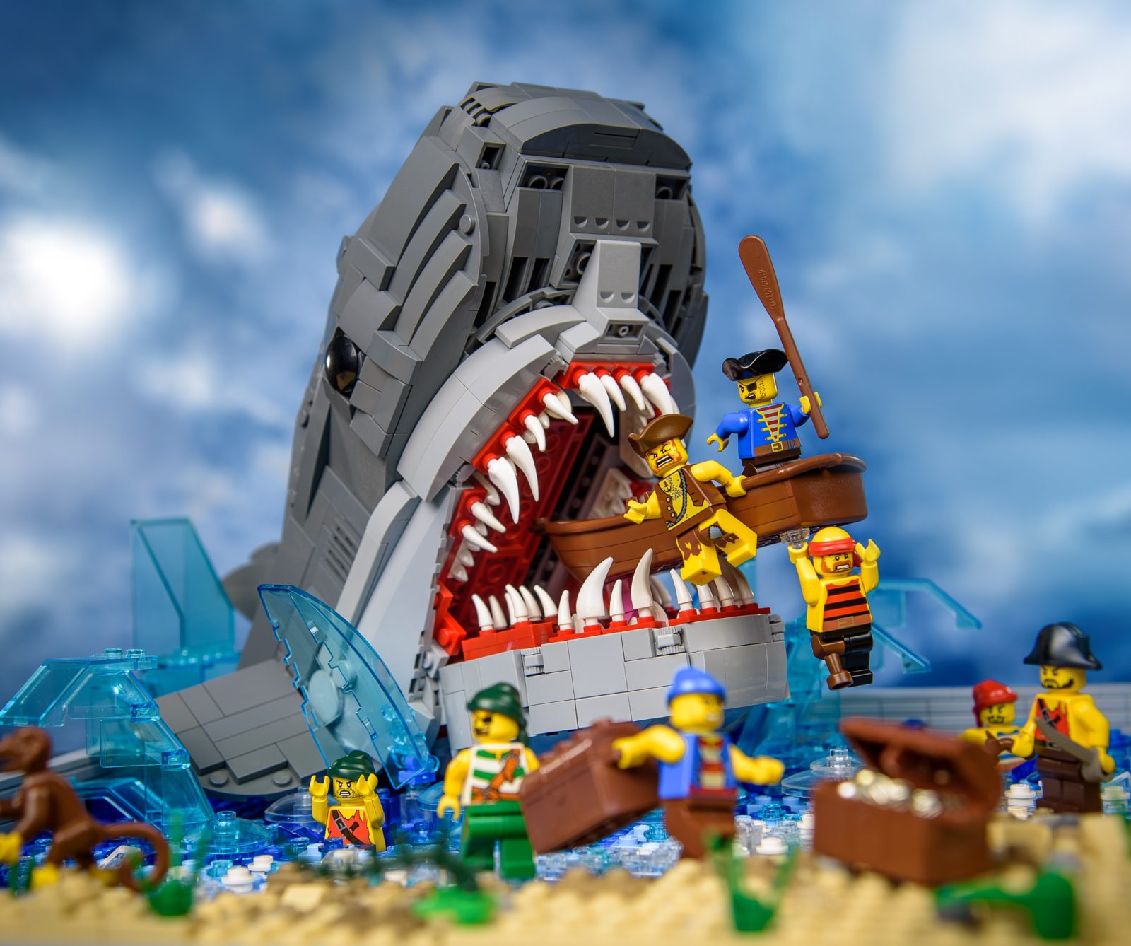 “Megalodon Beach” by Baron von Brunk – MOCs – The home of LEGO® Pirates