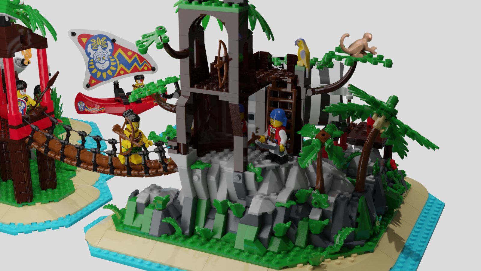 “6278/6292 Enchanted Island Remake” by Danny_Boy4 – MOCs – The home of ...