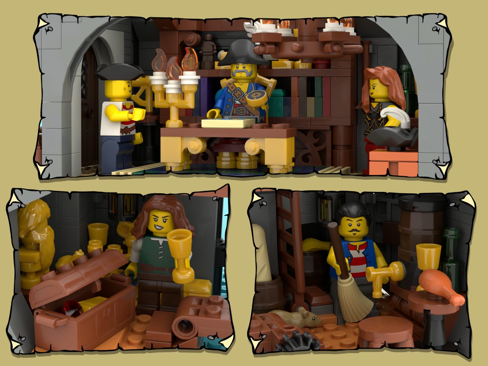 “Ominous Isle” – Another OFFICIAL LEGO Pirates set is on the Horizon ...