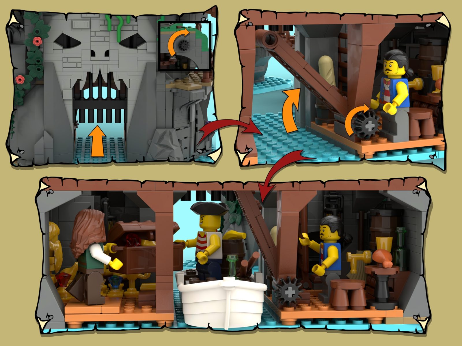 “Ominous Isle” – Another OFFICIAL LEGO Pirates set is on the Horizon ...