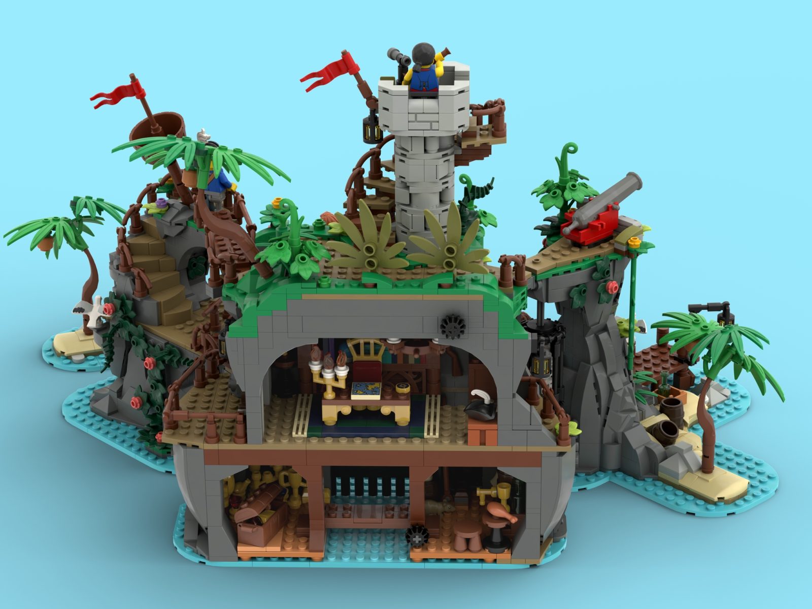 “Ominous Isle” – Another OFFICIAL LEGO Pirates set is on the Horizon ...