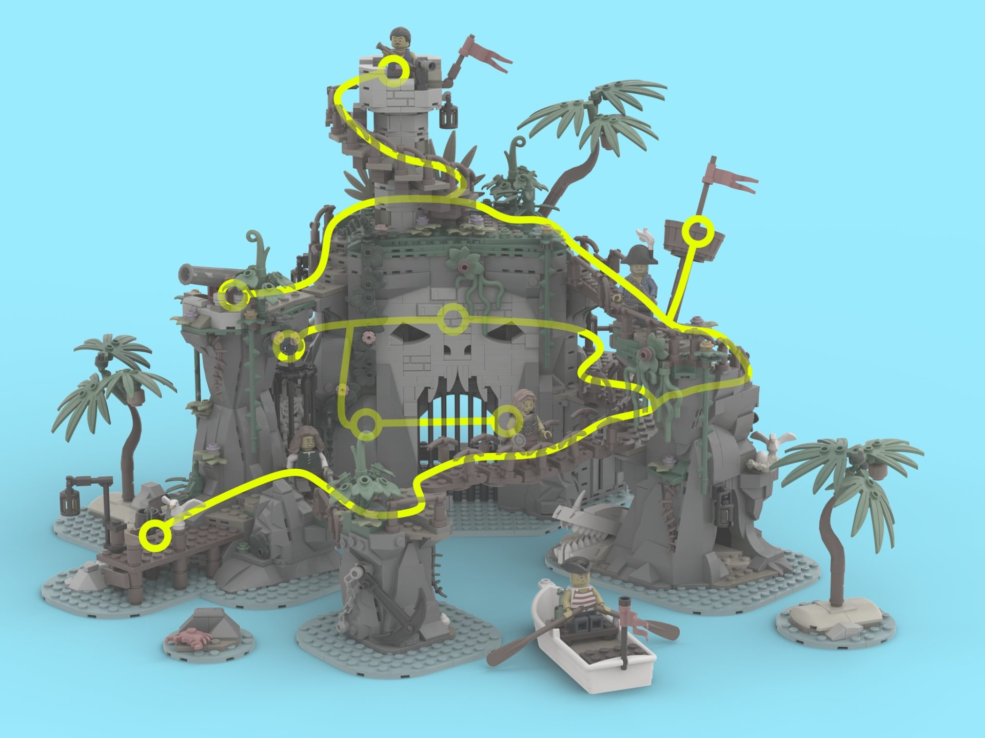 “Ominous Isle” – Another OFFICIAL LEGO Pirates set is on the Horizon ...