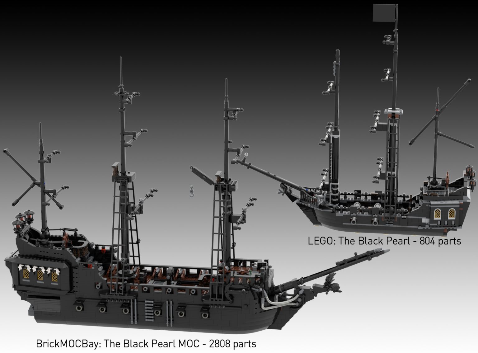 “The Black Pearl” by BrickMOCBay – The home of LEGO® Pirates