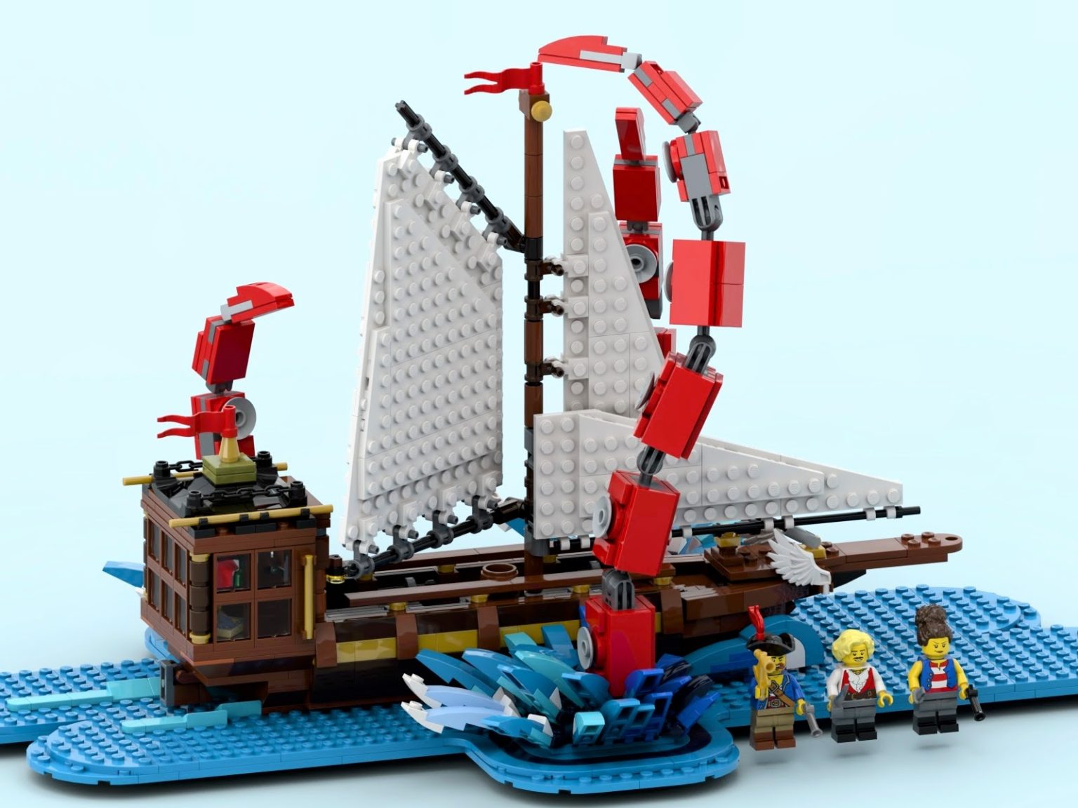 Pirate Submissions in the 2023 BrickLink Designer Program Series 3 ...