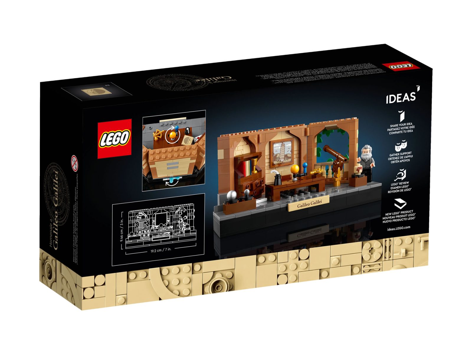 LEGO® 40595 Tribute to Galileo Galilei [OFFICIAL] – The home of LEGO ...