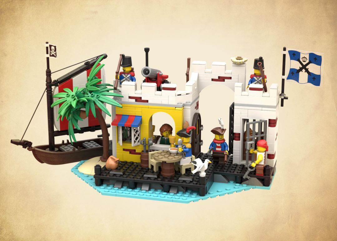“6267 Lagoon Lock-Up Remake” by Aanchir – MOCs – The Best Pirate LEGO ...
