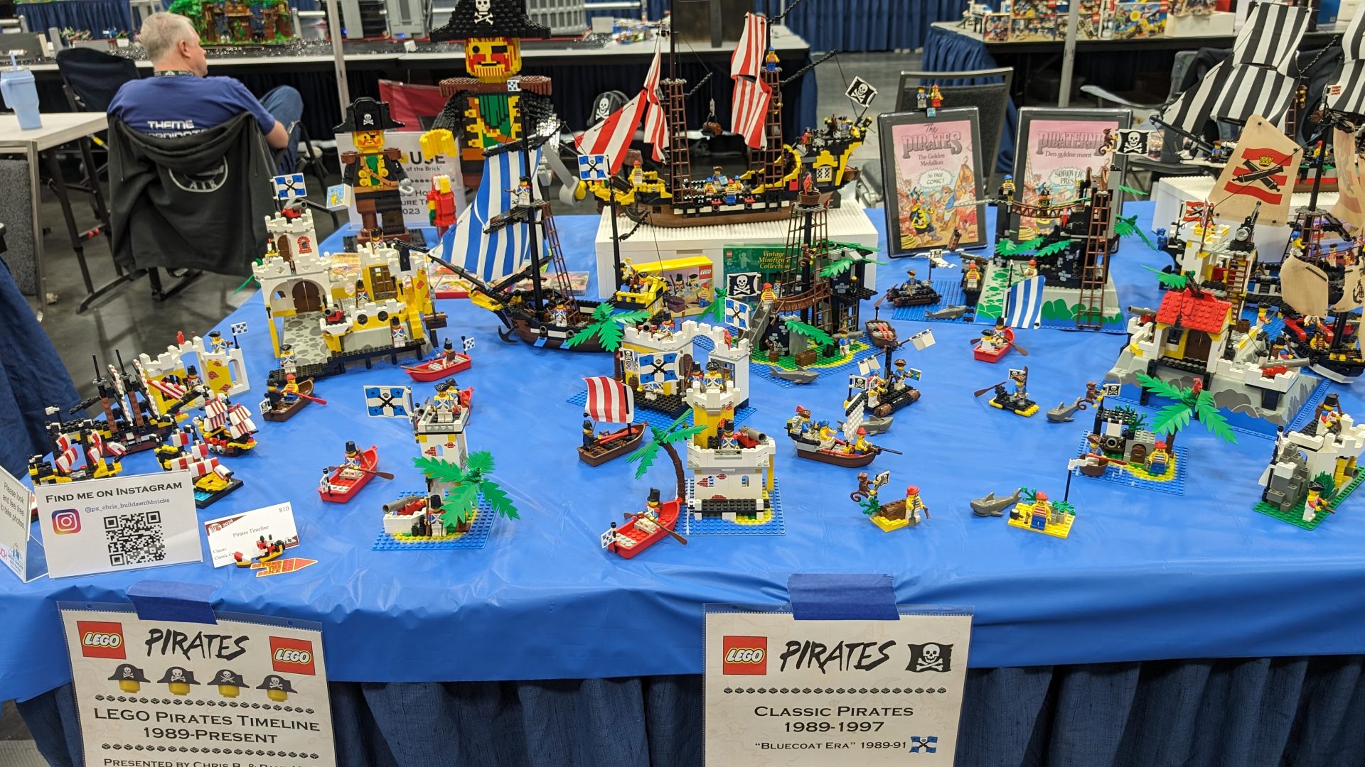 Complete LEGO Pirates Timeline Display at Bricks Cascade 2024 – The ...