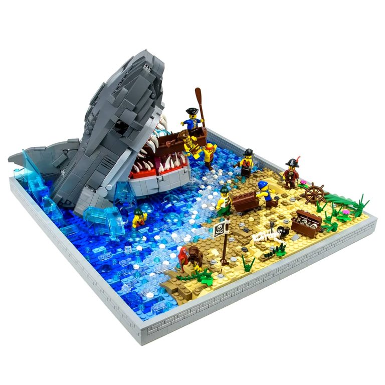 “Megalodon Beach” by Baron von Brunk – MOCs – The Ultimate LEGO® Pirate ...