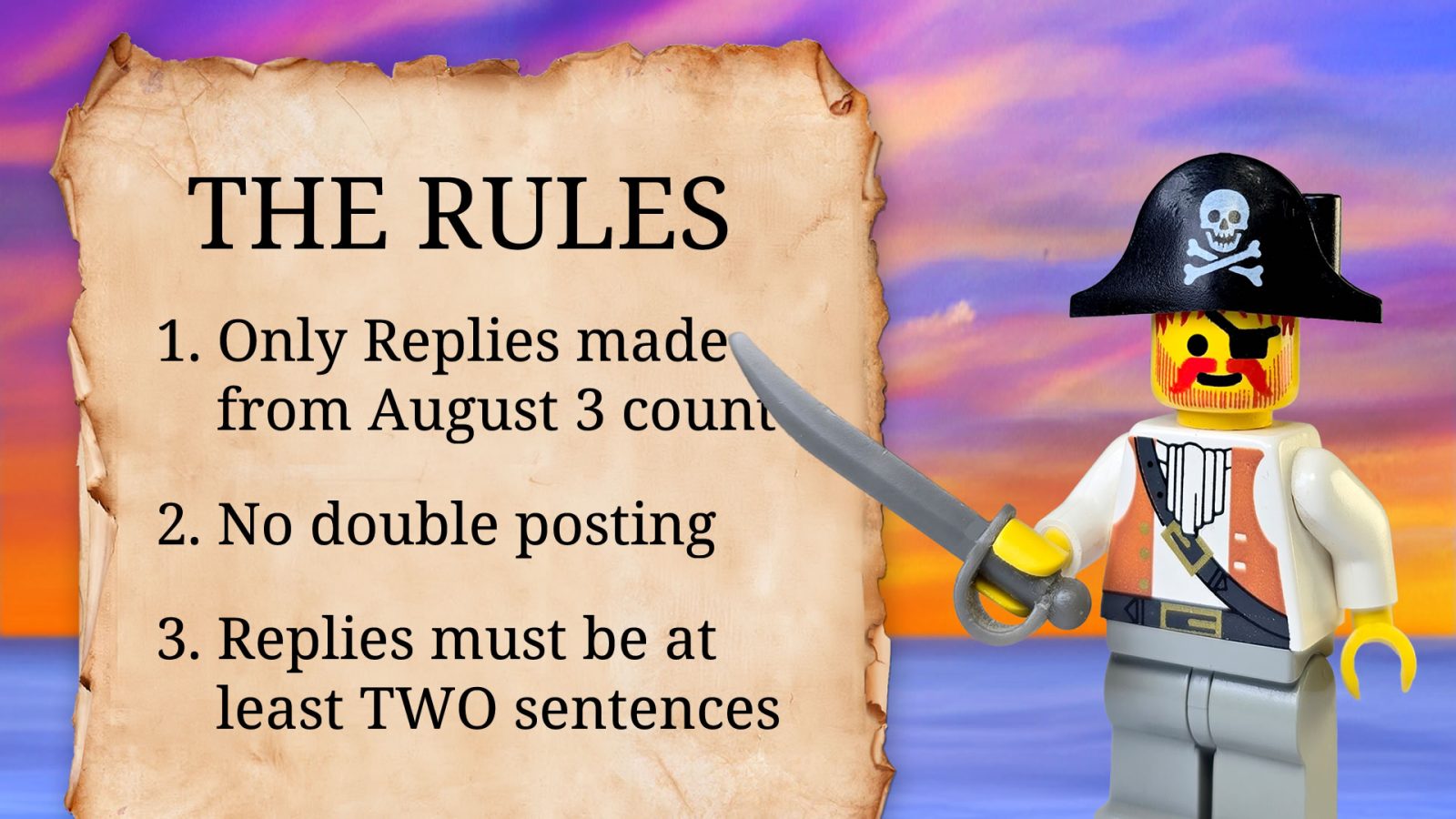 Next Round of Challenges Begins 3 August – The Ultimate LEGO® Pirate ...