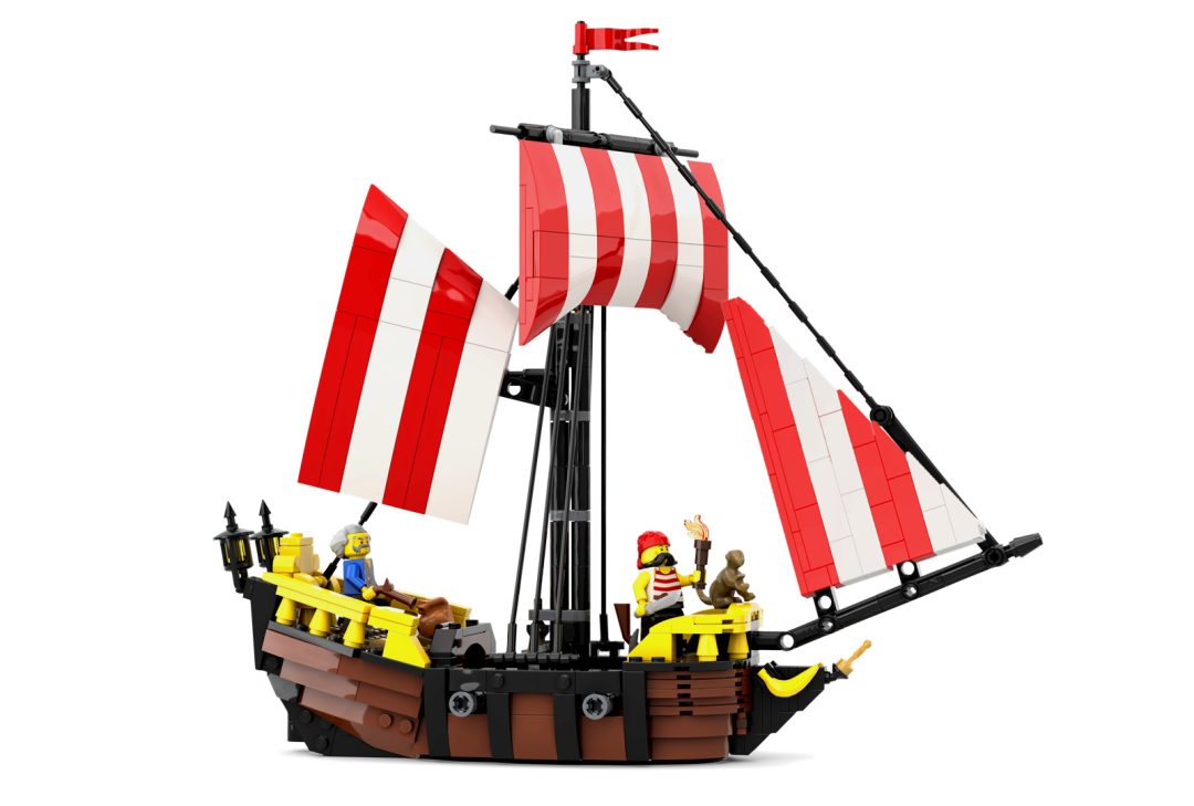 “Scalawag Sloop” by Tom Skippy – MOCs – The Best Pirate LEGO® Website