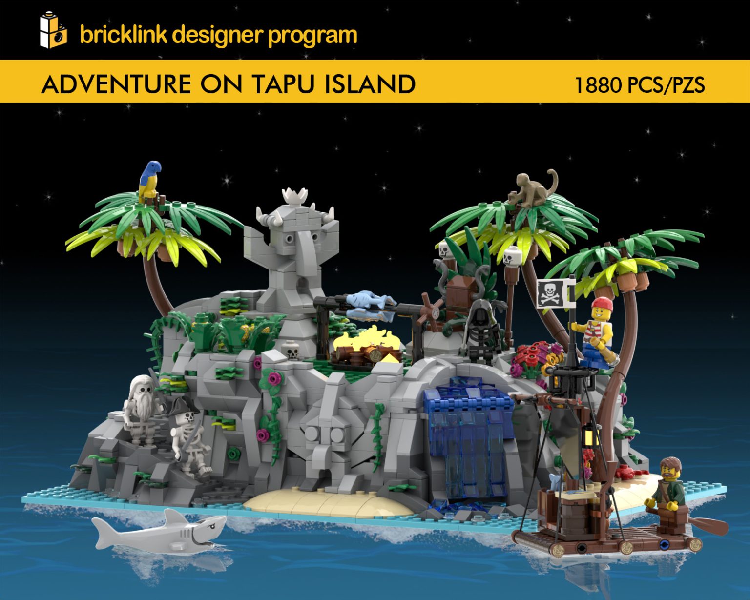 Pirate Submissions in BrickLink Designer Program Series 6 – Pirate LEGO ...