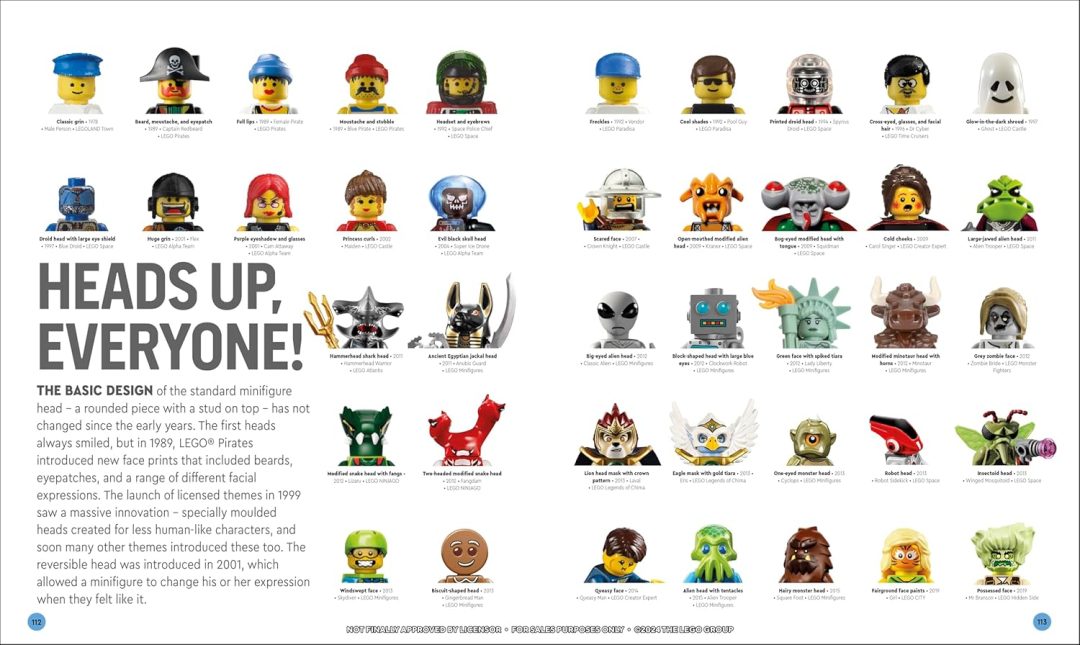 LEGO® Minifigure: A Visual History 2025 Edition – The Best Pirate LEGO® Website