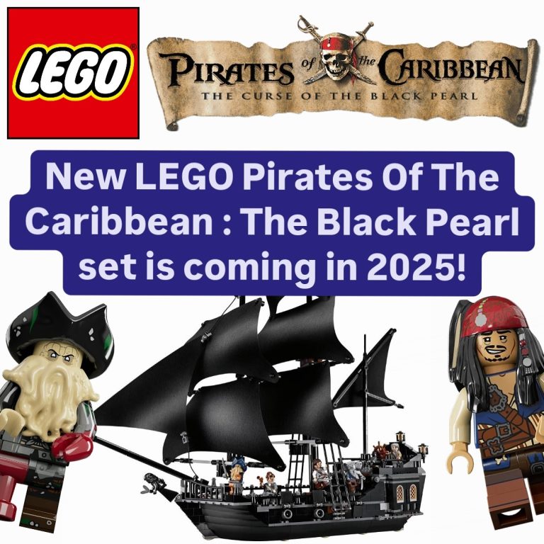 10365 LEGO® Icons Black Pearl: Minifigures and Part Count – The Best ...