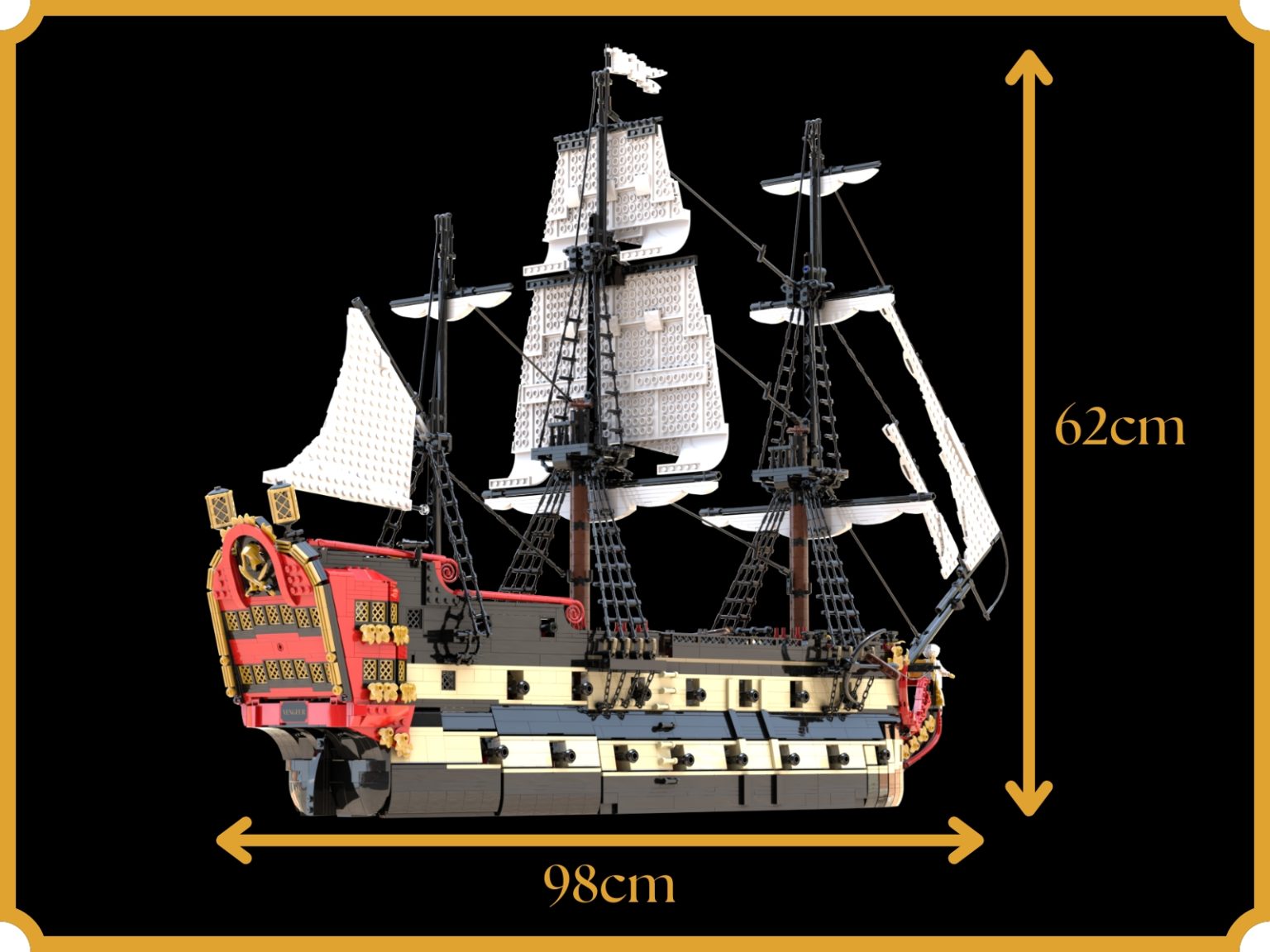 “The Royal Flagship” by Jfischer – MOCs – Pirate LEGO® News and MOCs