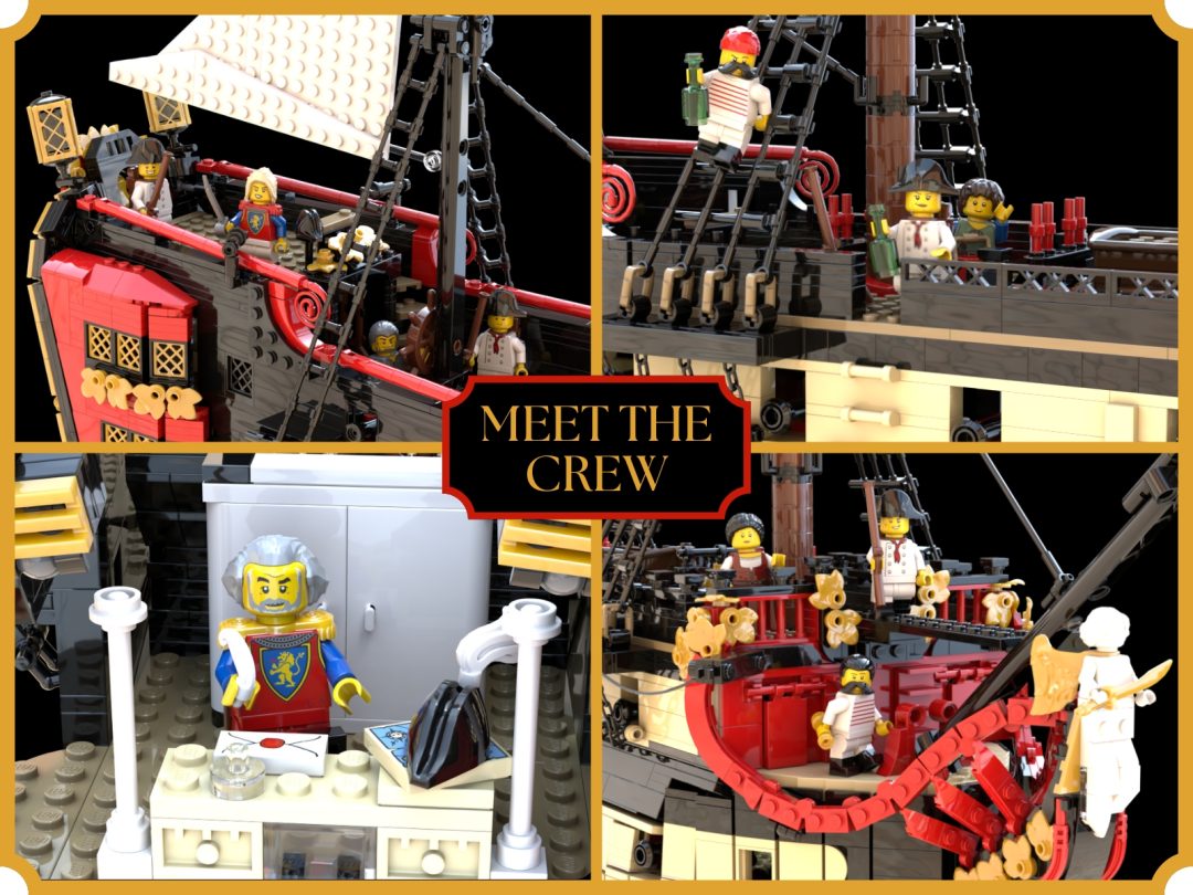 “The Royal Flagship” by Jfischer – MOCs – Pirate LEGO® News and MOCs