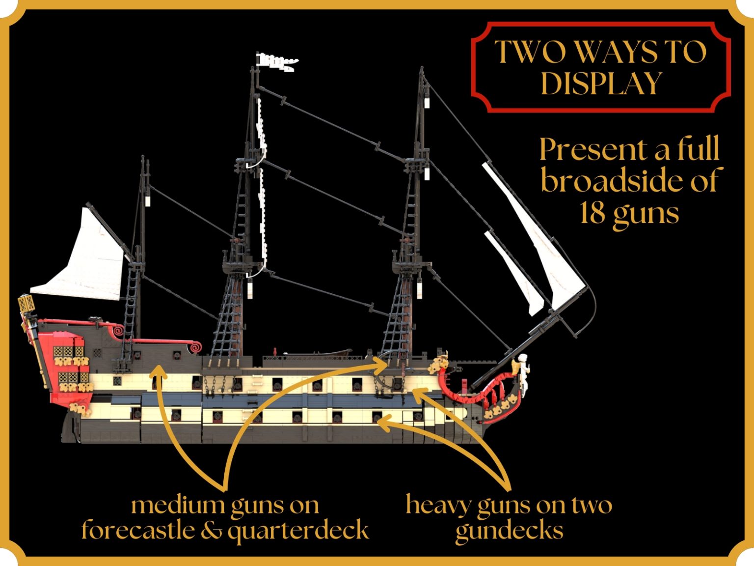 “The Royal Flagship” by Jfischer – MOCs – Pirate LEGO® News and MOCs