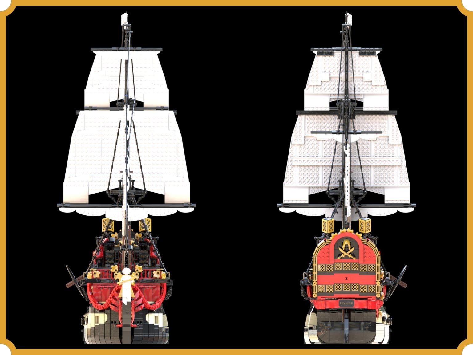 “The Royal Flagship” by Jfischer – MOCs – Pirate LEGO® News and MOCs