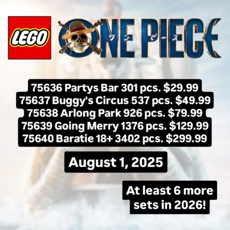 LEGO® One Piece: Set Names Have Surfaced – The Best Pirate LEGO® Website