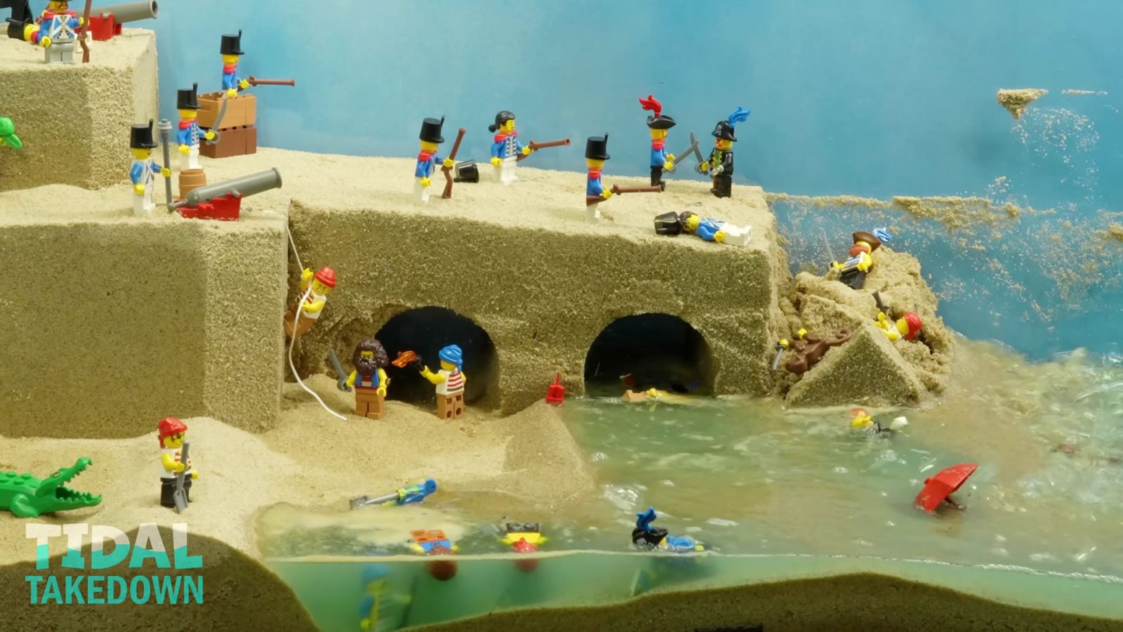 “LEGO Pirates Annihilated in Tsunami Disasters” by Tidal Takedown – The ...