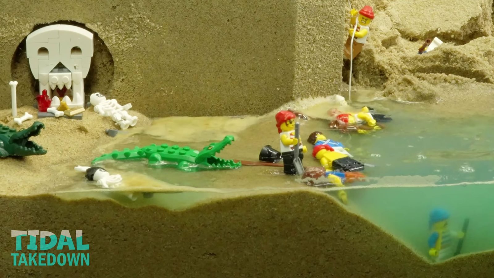 “LEGO Pirates Annihilated in Tsunami Disasters” by Tidal Takedown ...
