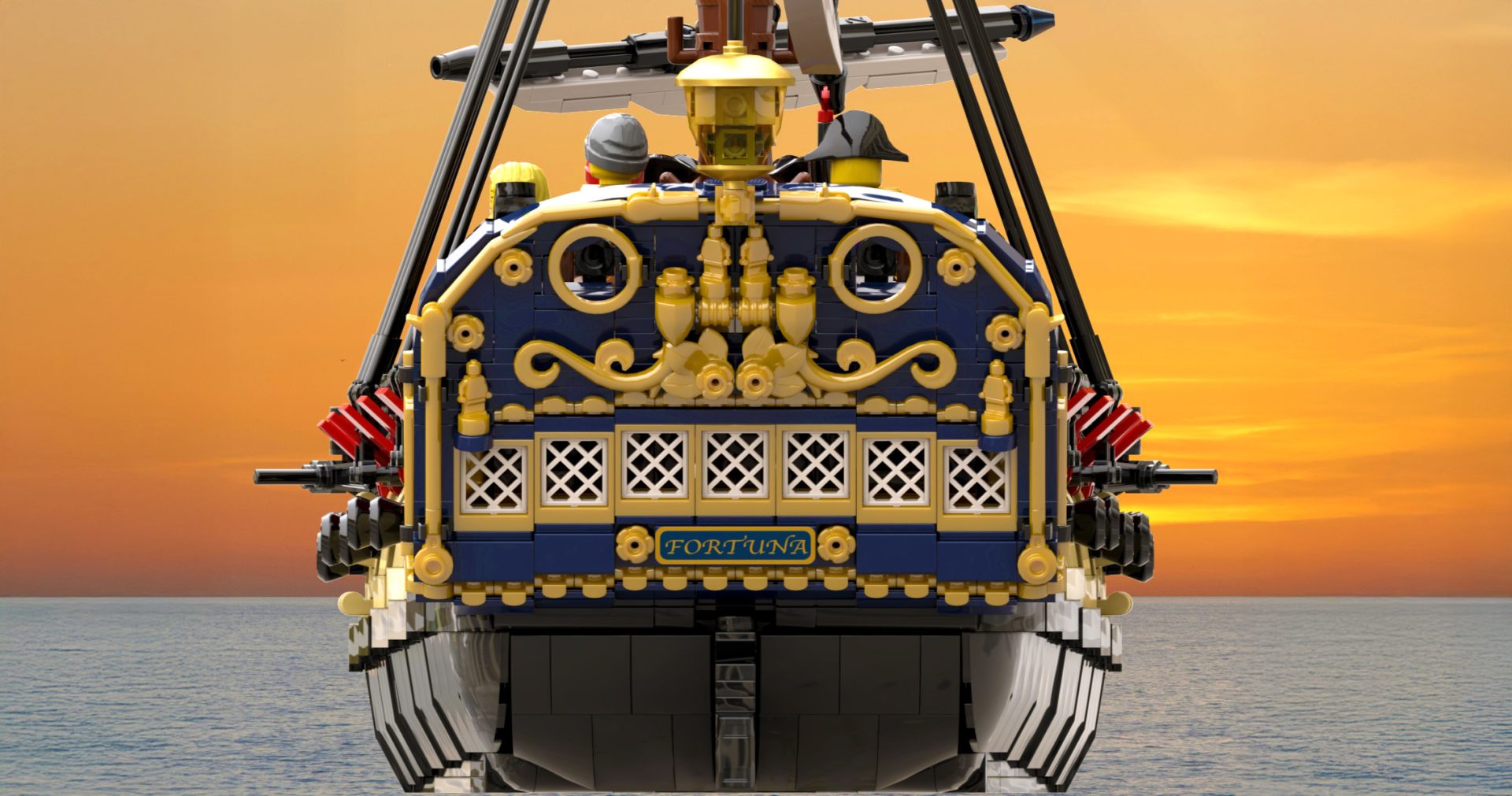 “Privateer Frigate Fortuna” by BrickPerfection – Series 5 Version ...