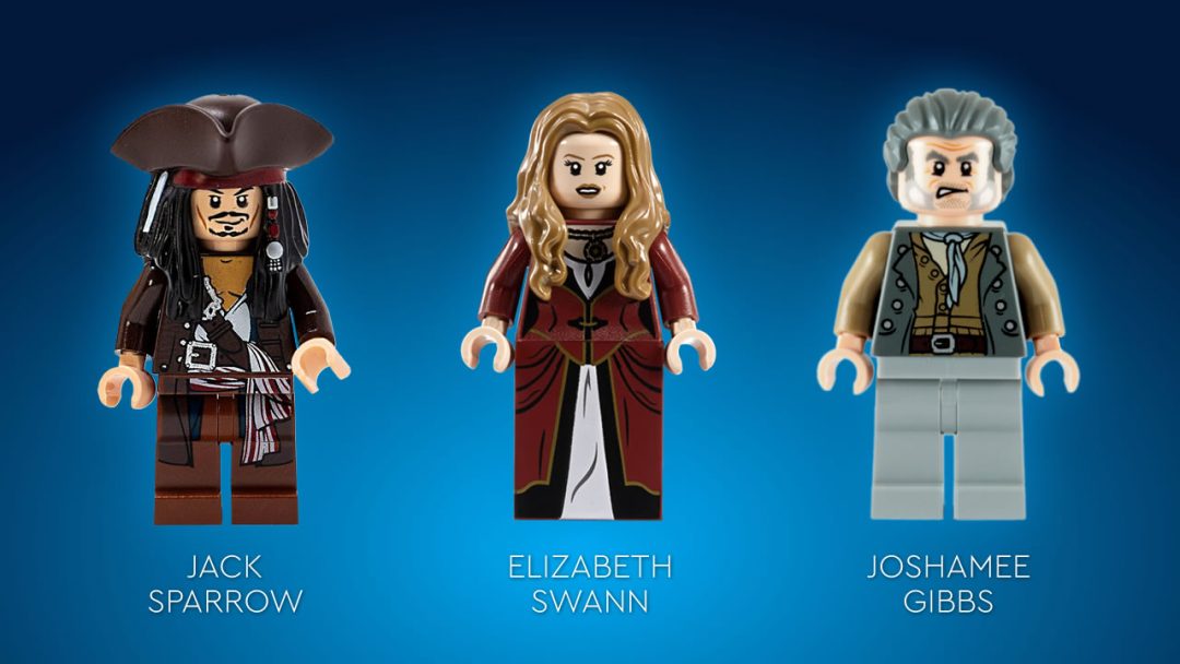 Minifigs from 10365 LEGO® Icons Black Pearl – Pirate LEGO® News and MOCs